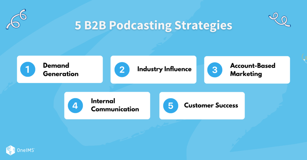 B2B Podcast Strategy: An Ultimate Guide - OneIMS